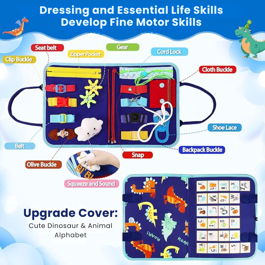 Toddla™ Montessori Busy Board – toddla